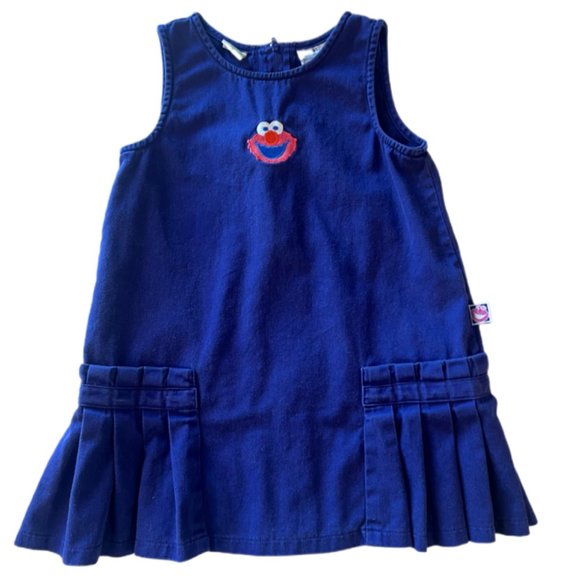 Sesame Street | Dresses | Vintage Sesame Street Elmo Dress 4t | Poshmark